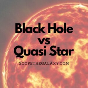 Black Hole vs Quasi Star (How Are They Different?) | Scope The Galaxy
